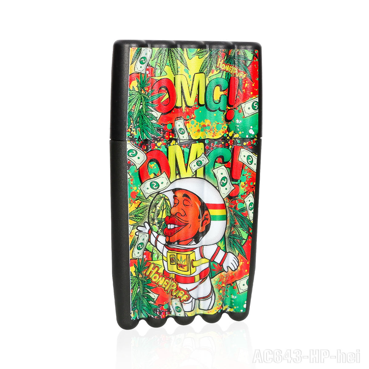 HONEYPUFF multi-color multi-tube plastic trumpet paper cigarette stora